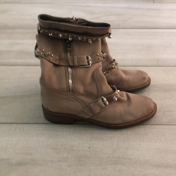Sam Edelman | Shoes | Sam Edelman Adele Studded Biker Boot | Poshmark